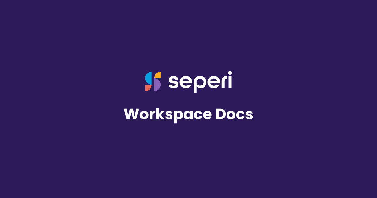 Getting started - Workspace Docs